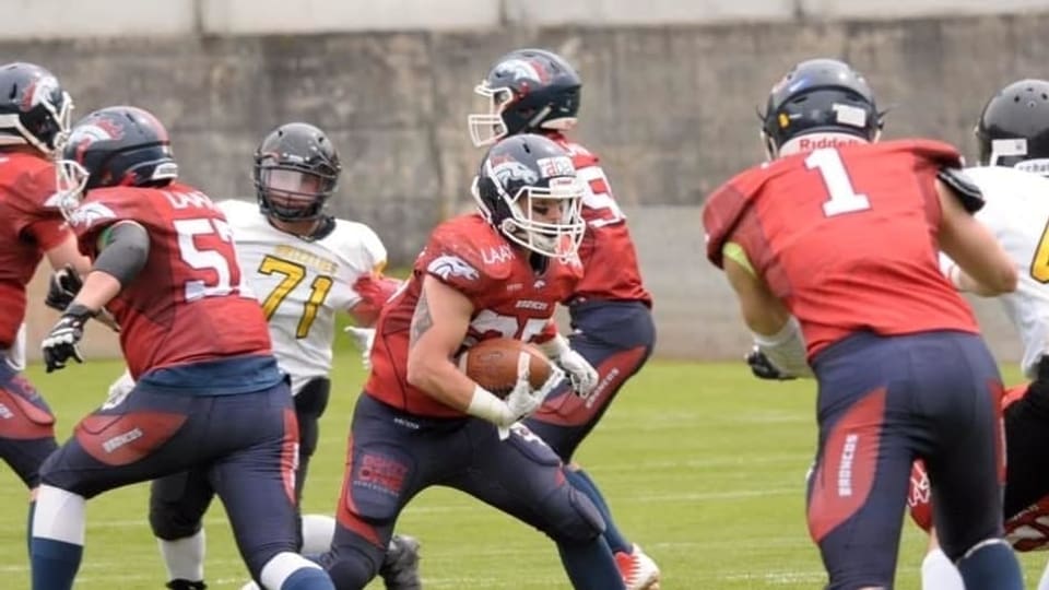 American football - Nagin titel europeic per ils Calanda Broncos ...