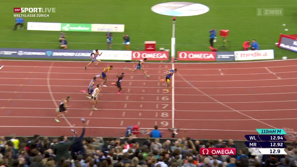 110 meters obstachels - Record svizzer da Jason Joseph - Sport - RTR