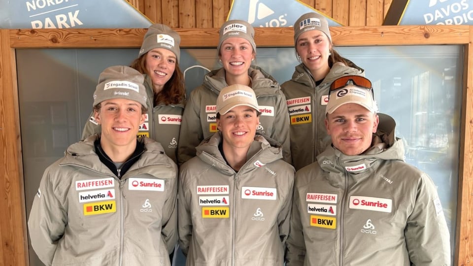 Engadiner Geschwister starten gemeinsam im Skilanglauf durch - Sport - RTR