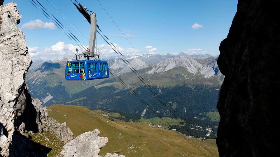 Ulteriur Grischun - Pendicularas Arosa cun dapli gudogn - Novitads - RTR