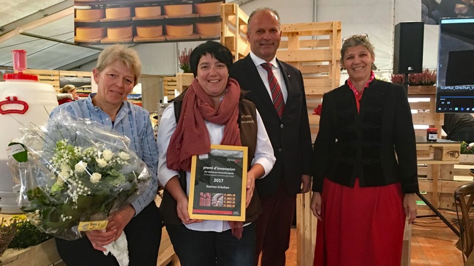 Grischun - Scarnuz Grischun survegn premi d'innovaziun 2017 - Novitads ...