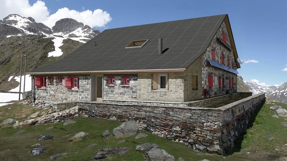 Sanaziun chamona CAS - Chamona Grialetsch survegn sustegn dal chantun ...