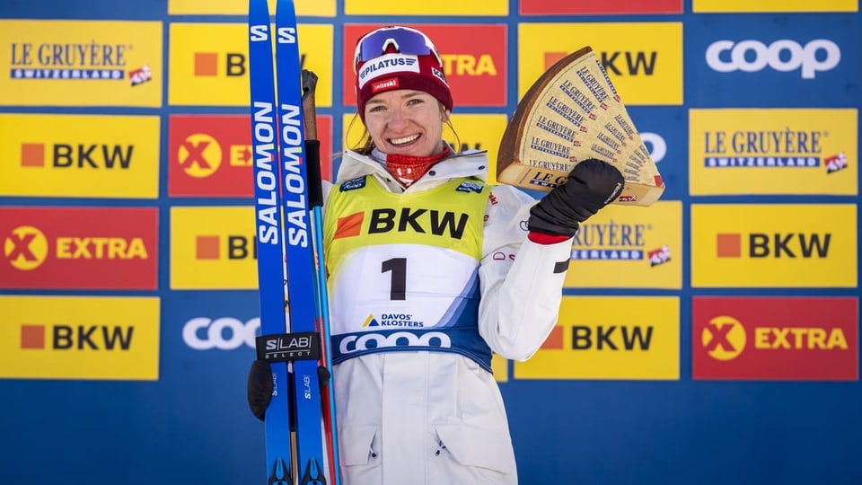 Tavau Nordic 2022 - Nadine Fähndrich scriva istorgia a Tavau - Sport - RTR