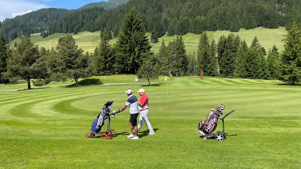 Swiss-Ski Golf Trophy - Profis da skis dattan golf a Lai - Sport - RTR